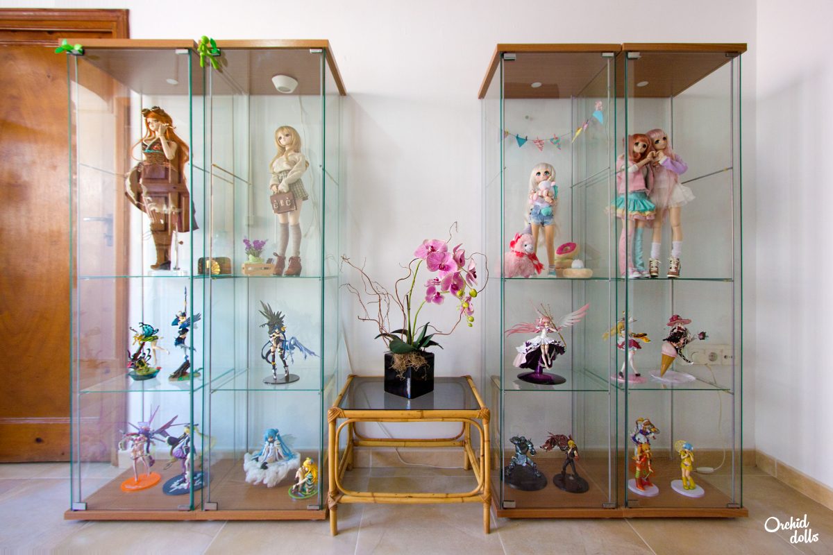 My doll and figure collection room - Orchid Dolls